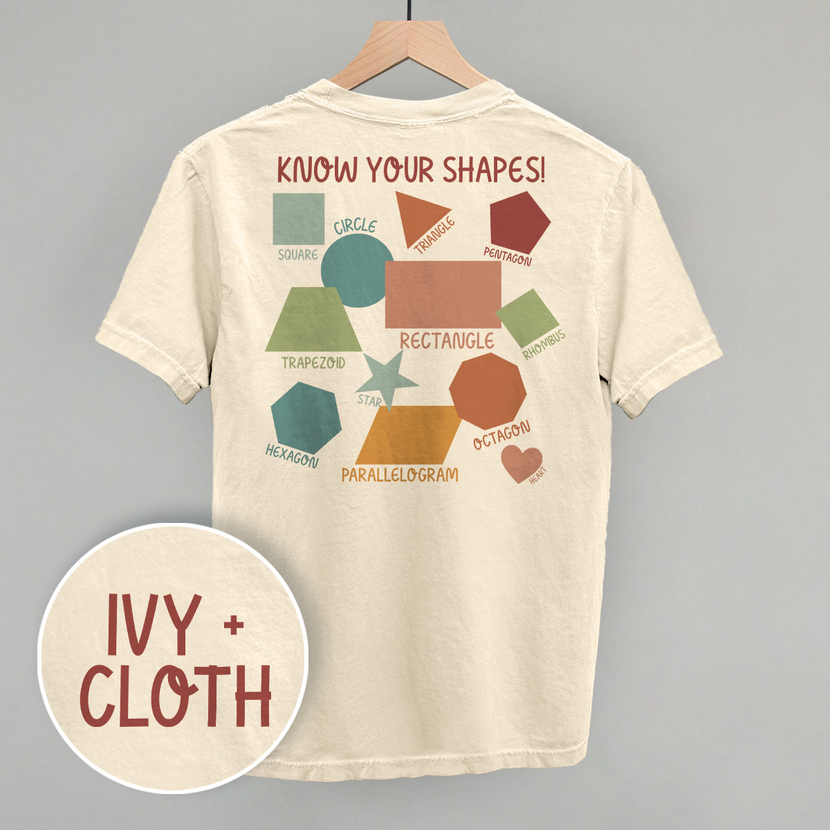 Know Your Shapes (Back Print) – Gentle Nursery Shop