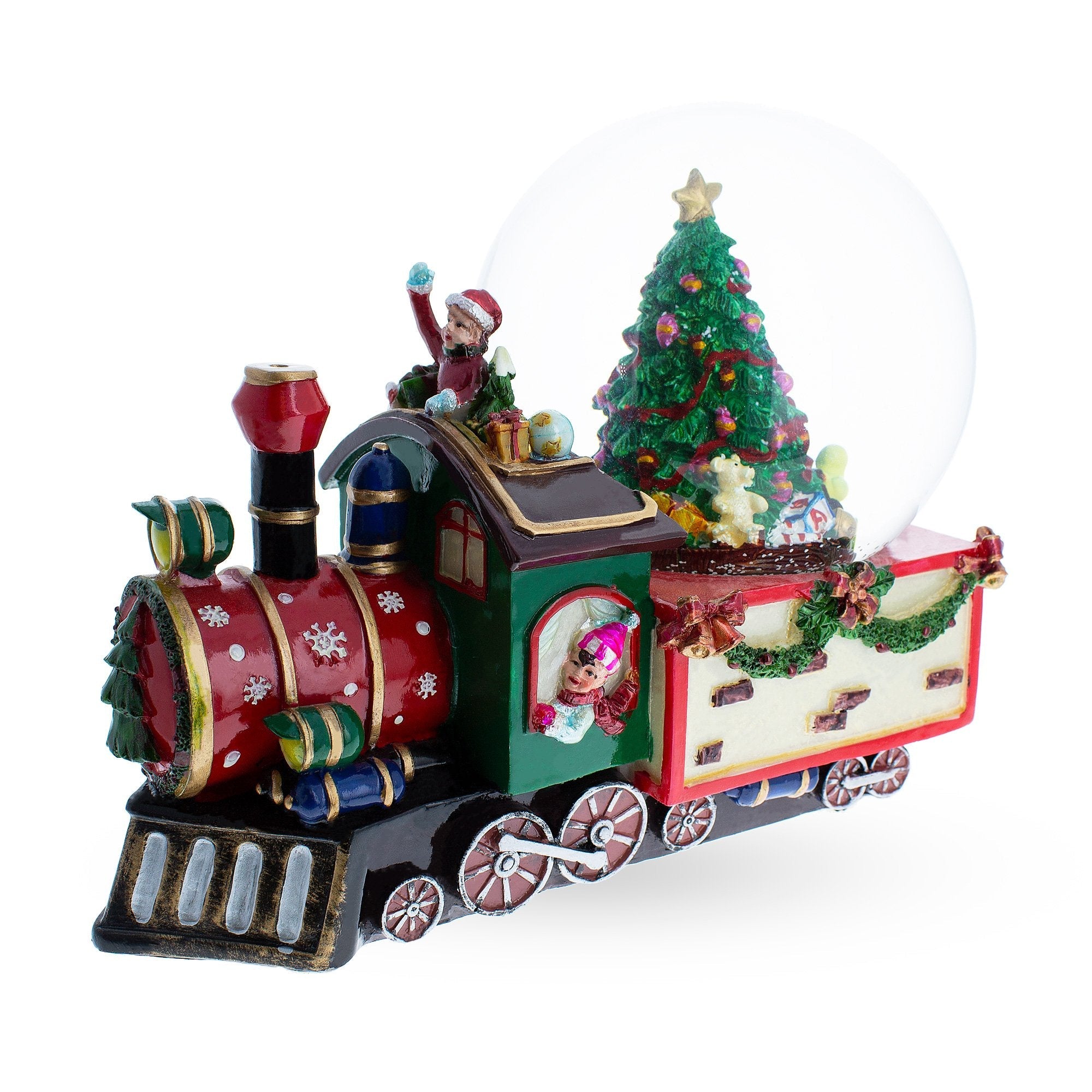 Children Riding Train Musical Water Snow Globe – Gentle Nursery Shop