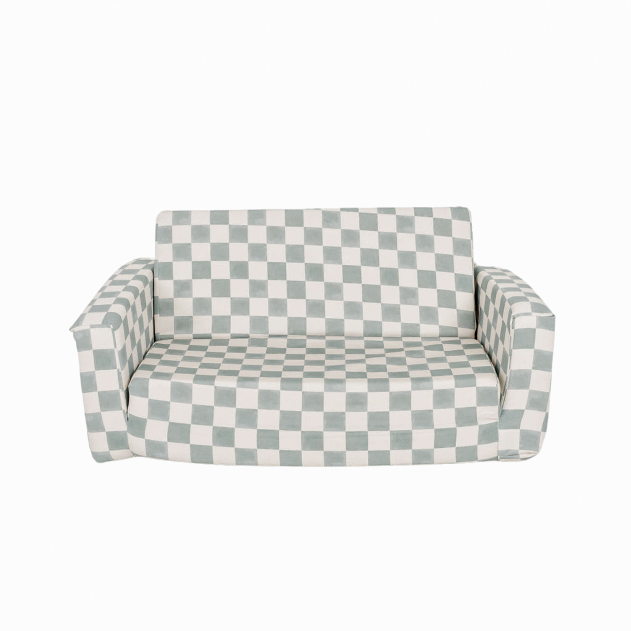 Checker Matcha Play Couch – Gentle Nursery Shop