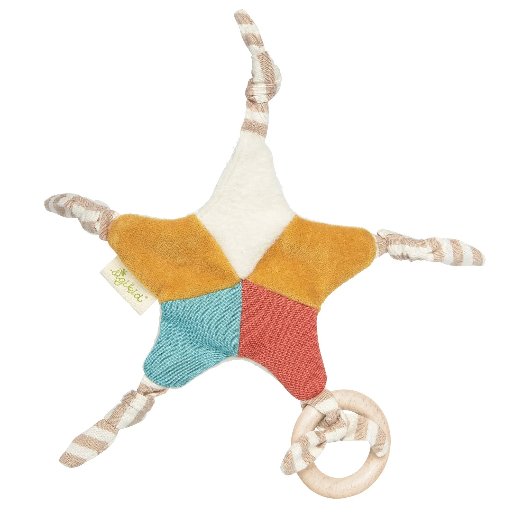 Organic Star Grasp Toy – Gentle Nursery Shop