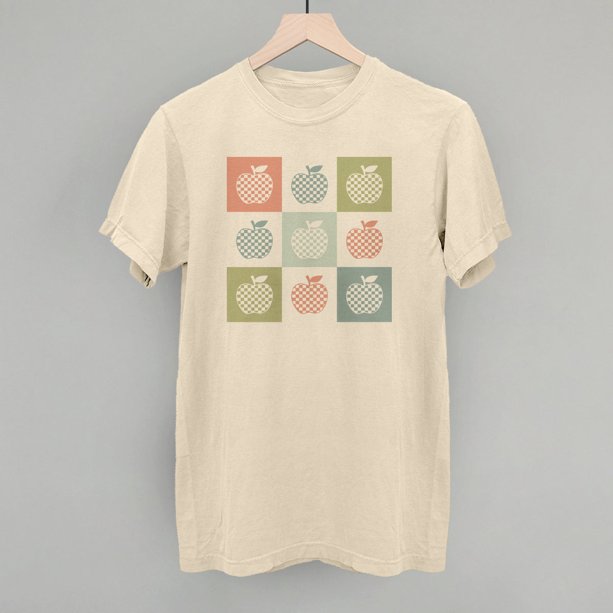 Checkered Apples Grid – Gentle Nursery Shop