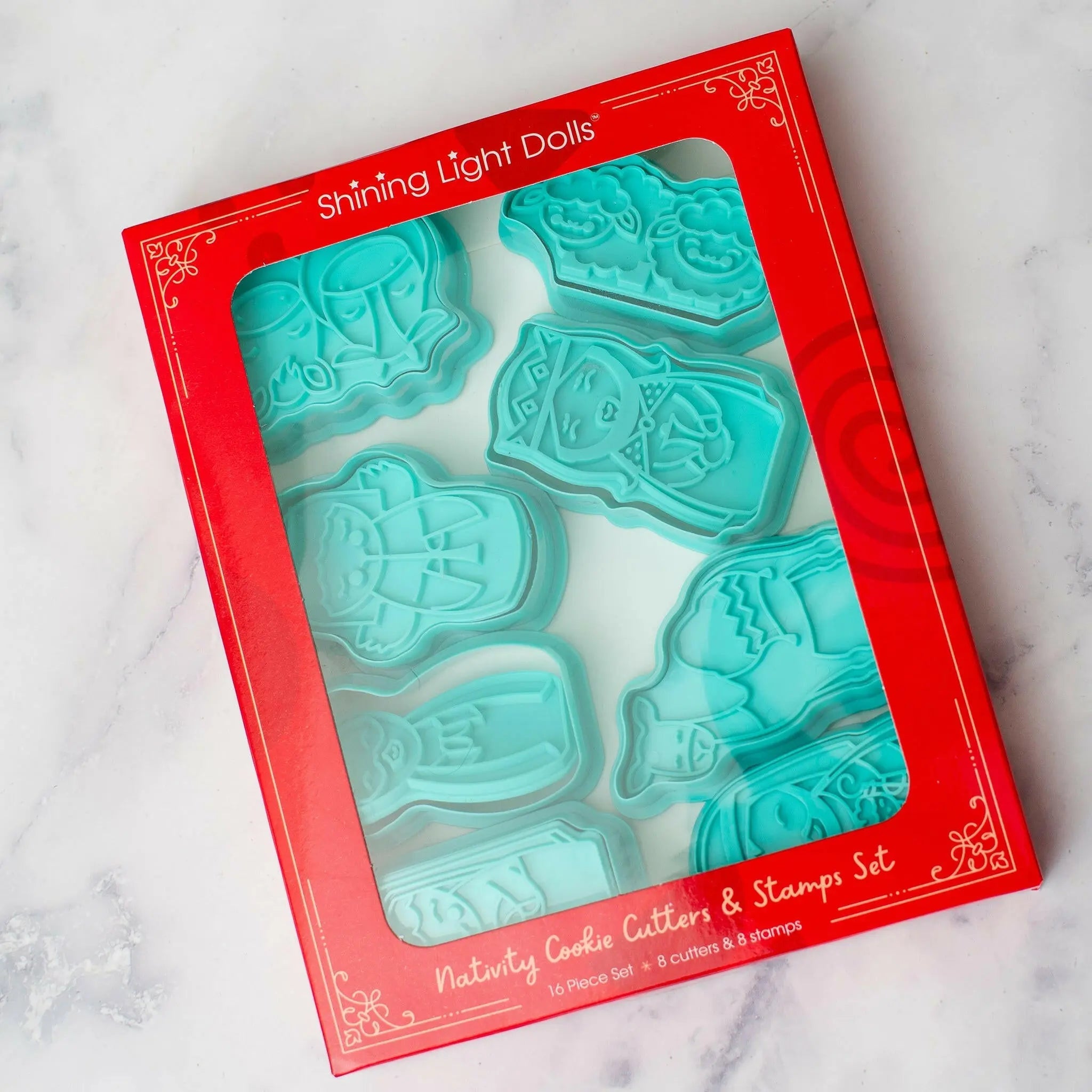 Nativity Cookie Cutters & Stamps Set – Gentle Nursery Shop