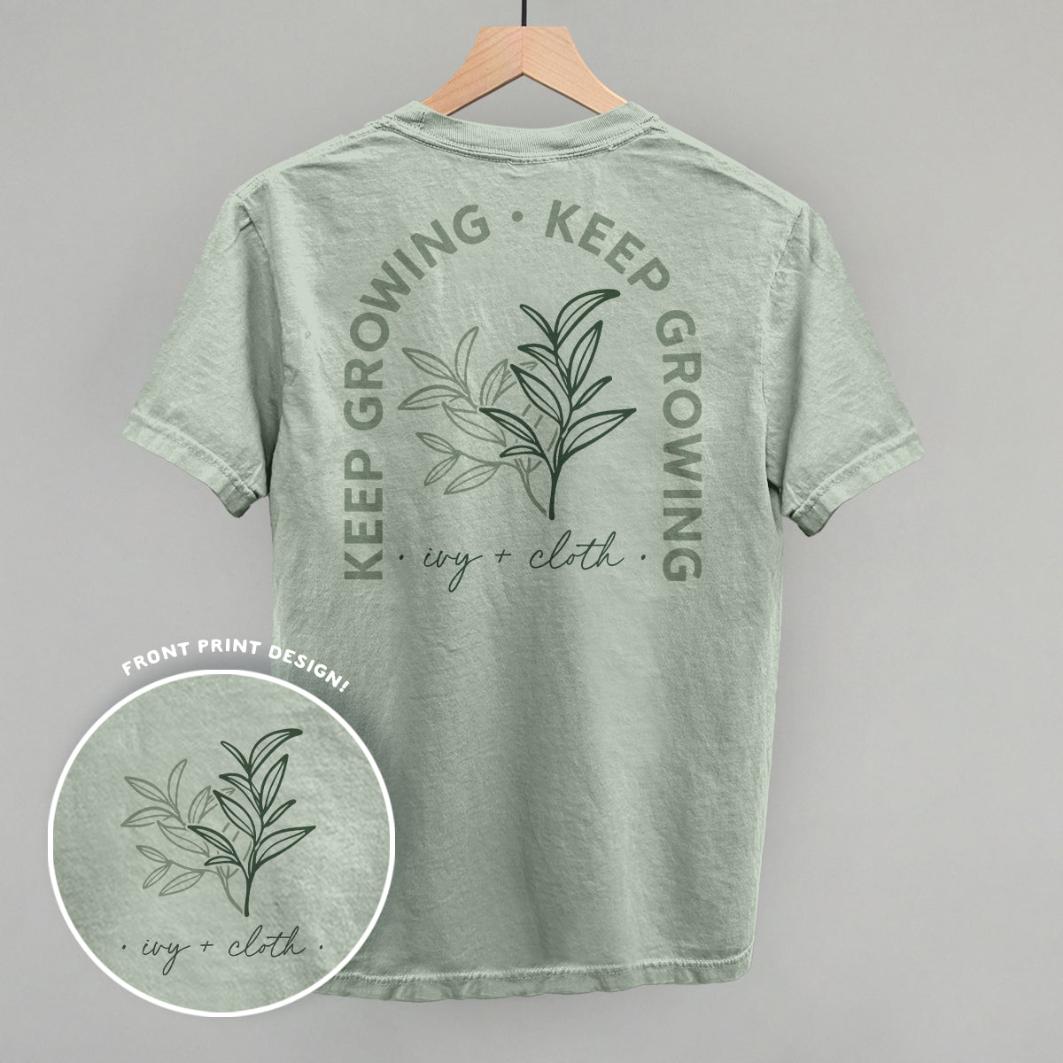 Keep Growing (Back Print) – Gentle Nursery Shop