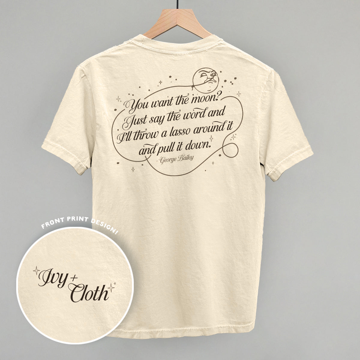 Lasso The Moon (Back Print) – Gentle Nursery Shop