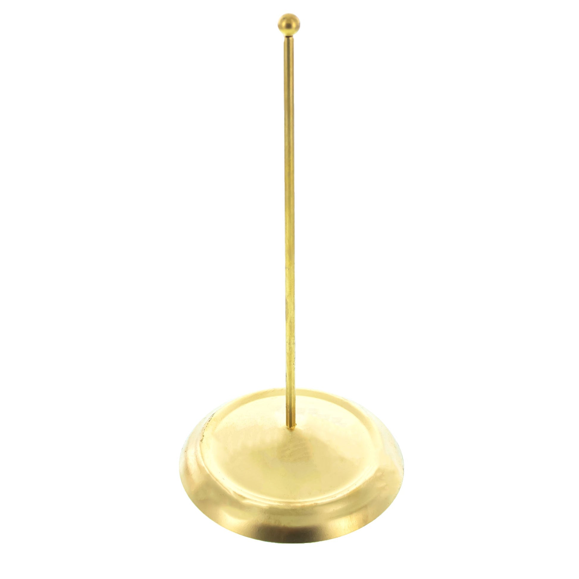 Upright Gold Metal Christmas Tree Topper Finial Stand Display Stand 7 ...