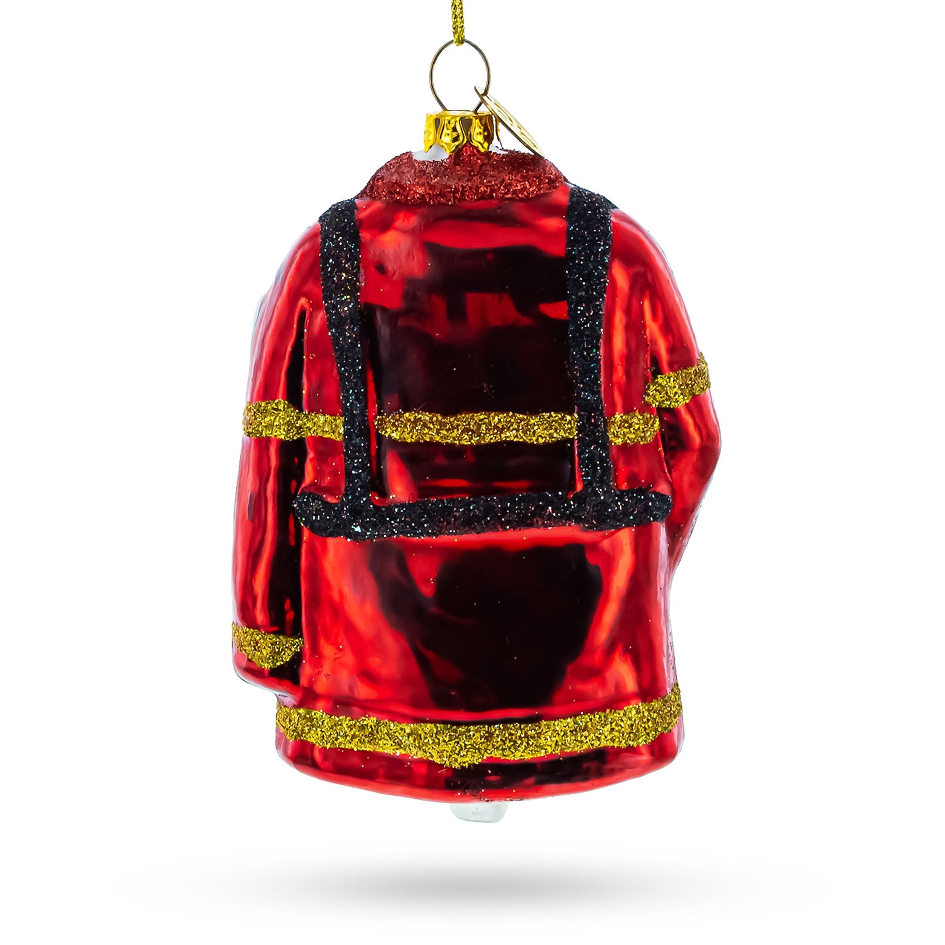 Heroic Fireman Uniform Glass Christmas Ornament – Gentle Nursery Shop